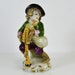 Sitzendorf Figurine Monkey Band Bagpipe Player Germany Porcelain Crown ...