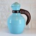 Pacific Pottery Carafe Pitcher W/ Lid 438 Aqua Turquoise Color ...