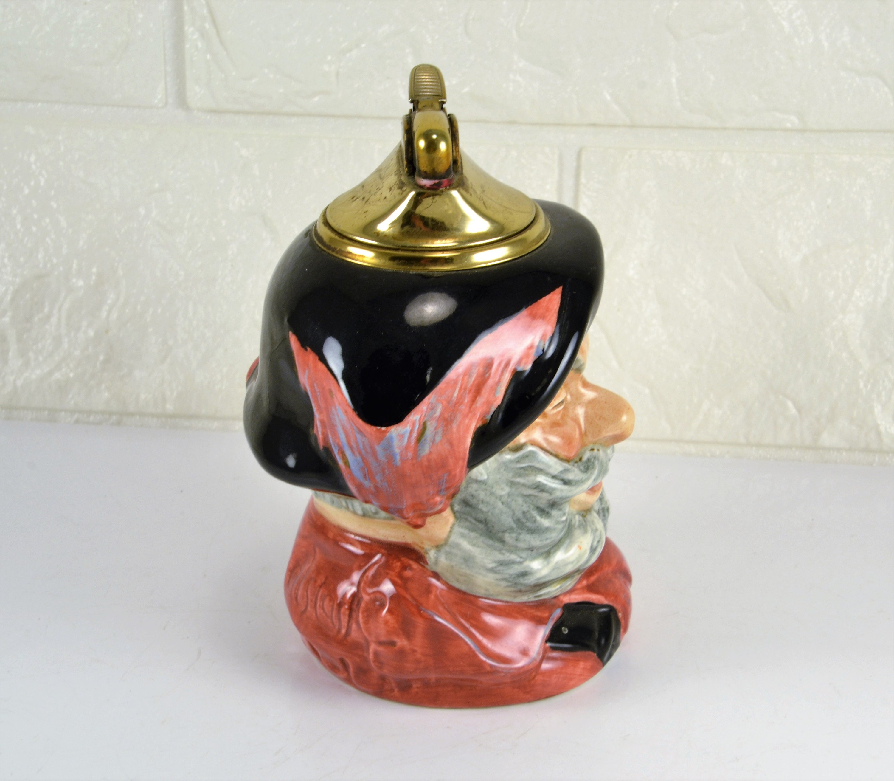 Toby Jug Table Lighter Royal Doulton FALSTAFF Vintage 1940s England ...