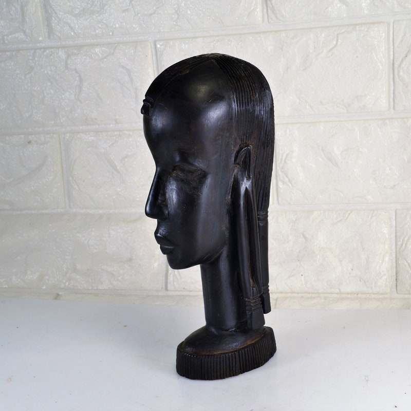 African Ebony Heads - Etsy