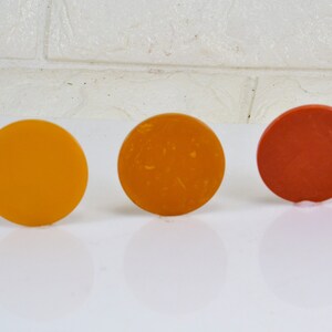 Bakelite Catalin Poker Chips 3 Color Choices RED Light Marbled ...