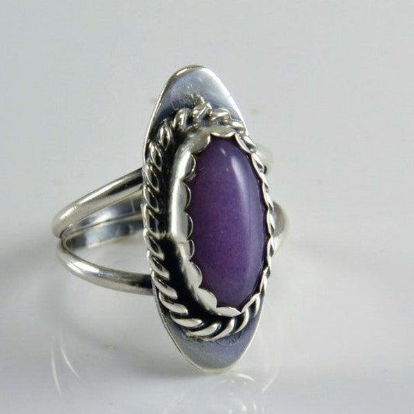 Purple Native American Ring - Etsy