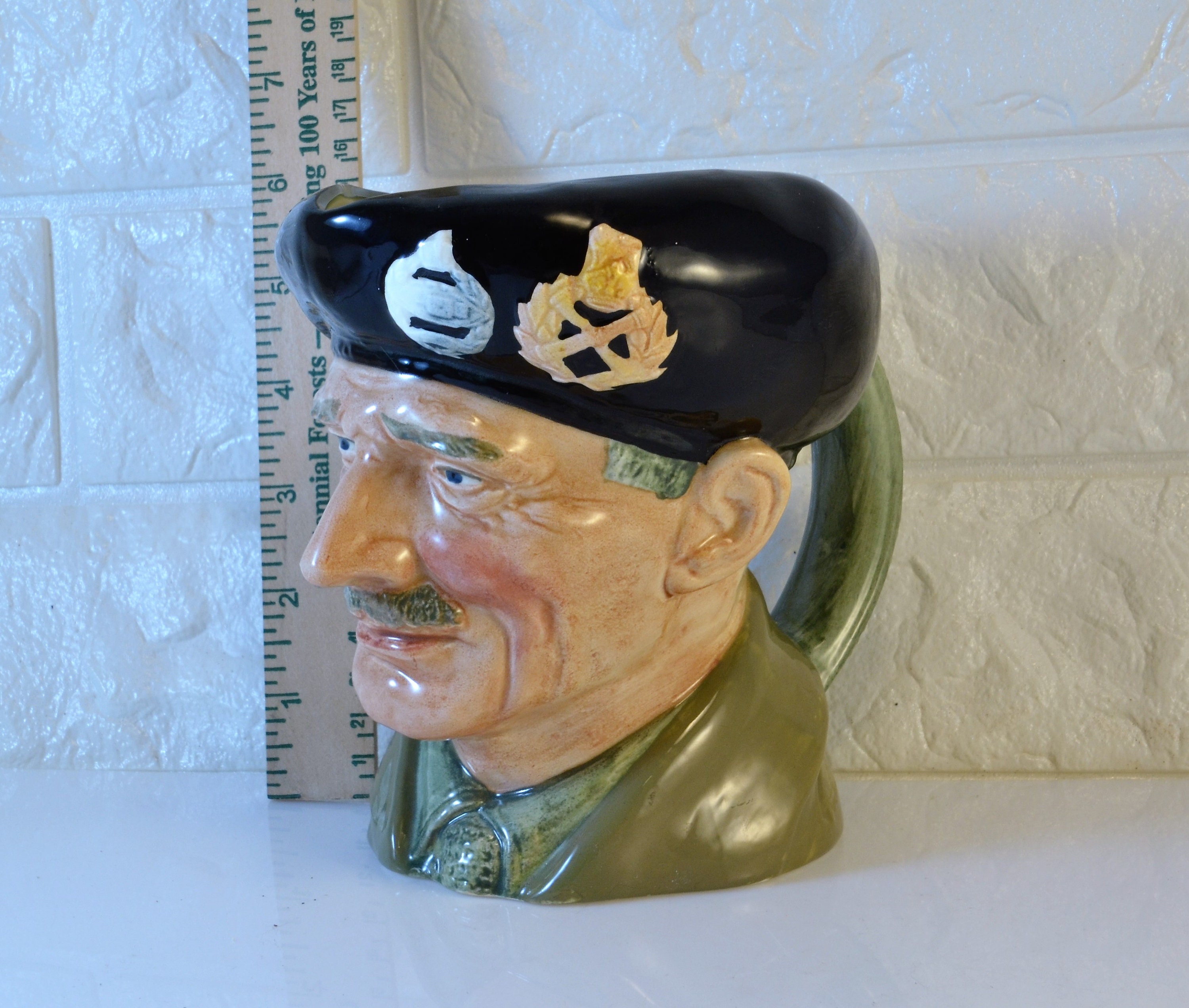 Large Toby Mug Jug Royal Doulton MONTY D6202 Vintage Character | Etsy