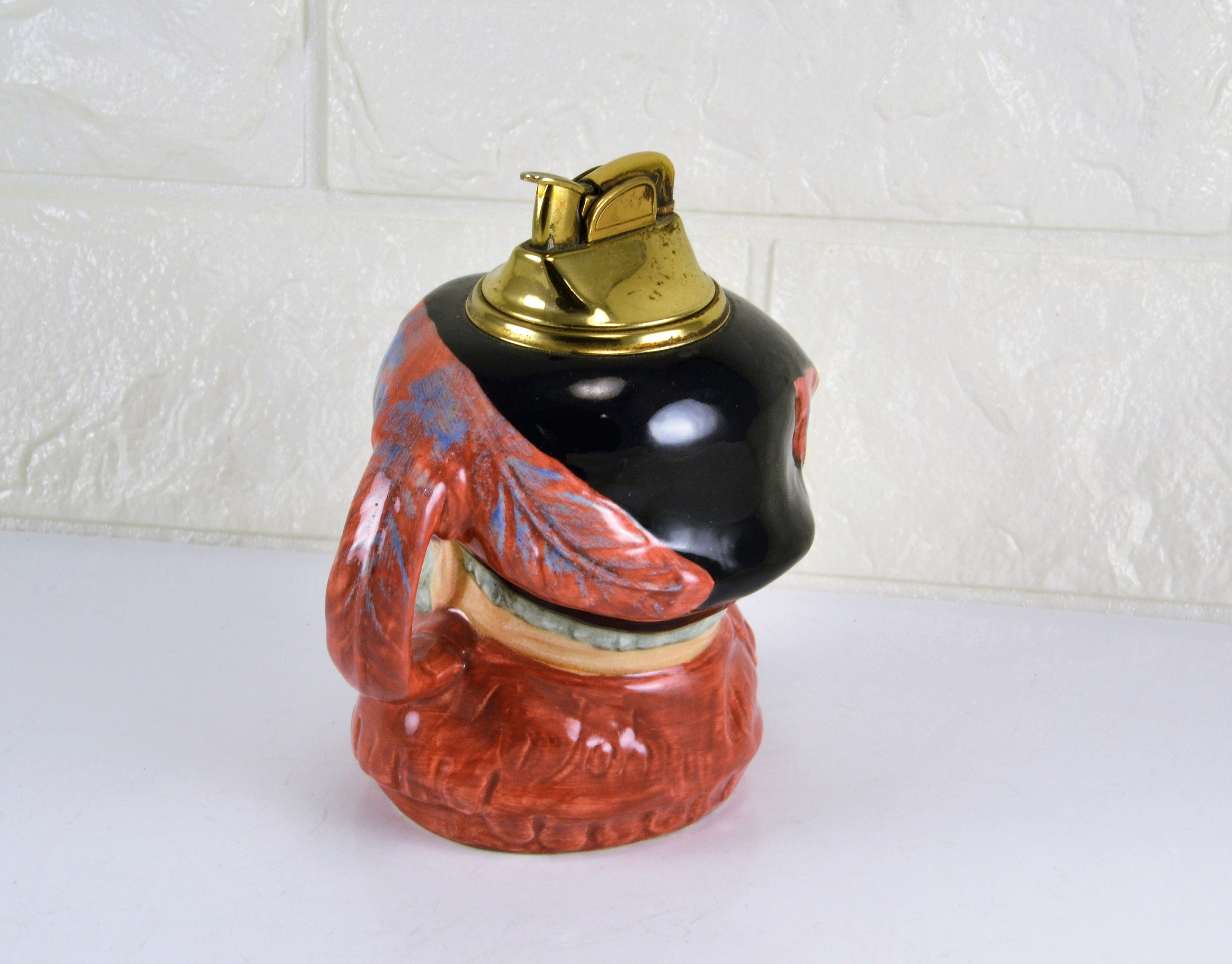 Toby Jug Table Lighter Royal Doulton FALSTAFF Vintage 1940s England ...