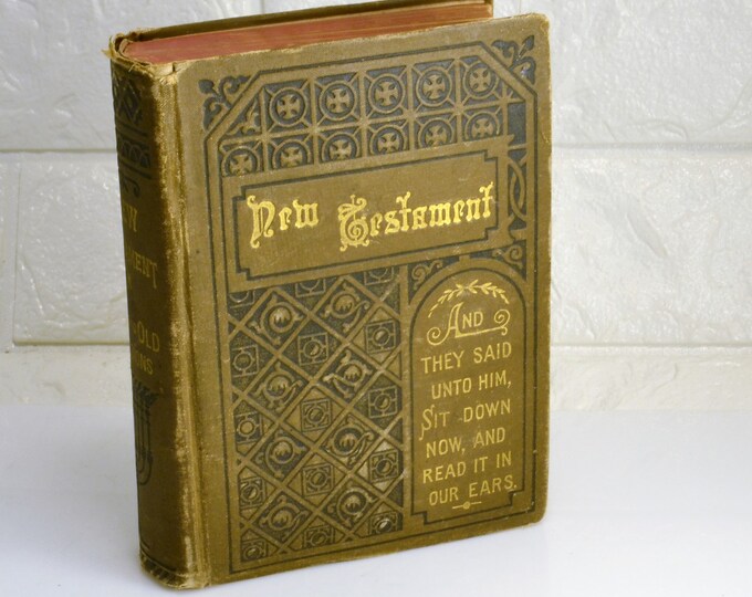 Bible American Book Exchange 1881 Parallel King James and English ...