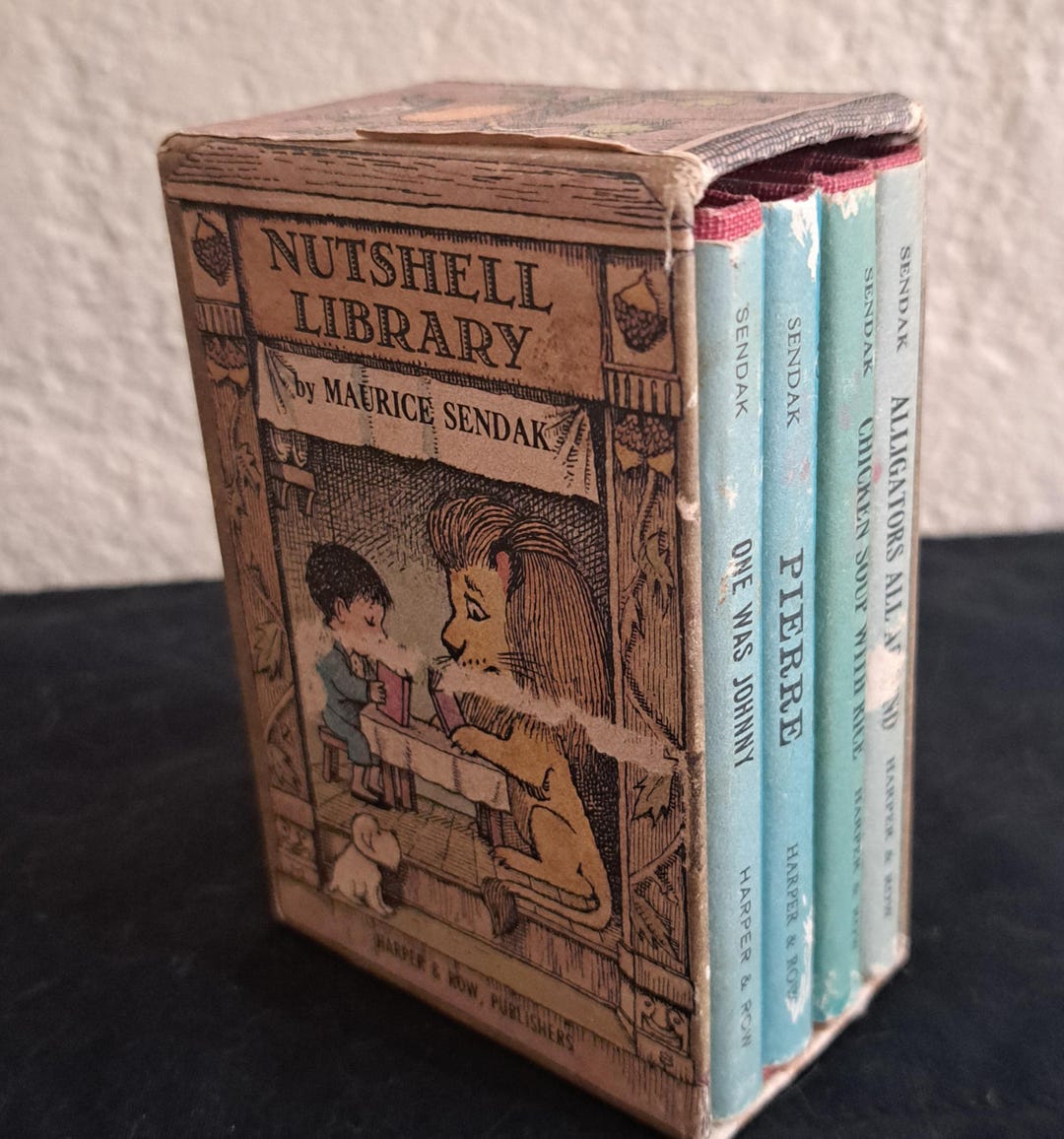 Maurice Sendak Book Set Nutshell Library Original Edition 1962 Tiny ...