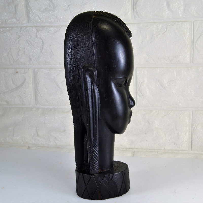 Ebony African Heads - Etsy