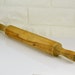 Rolling Pin Solid Wood Maple Carved One Piece Baking Tool - Etsy
