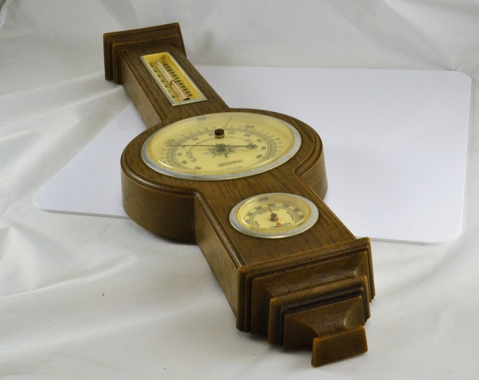 Springfield Instruments Weather Station - Banjo Style - 1970s Home ...