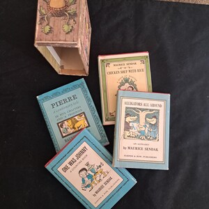 Maurice Sendak Book Set Nutshell Library Original Edition 1962 Tiny ...