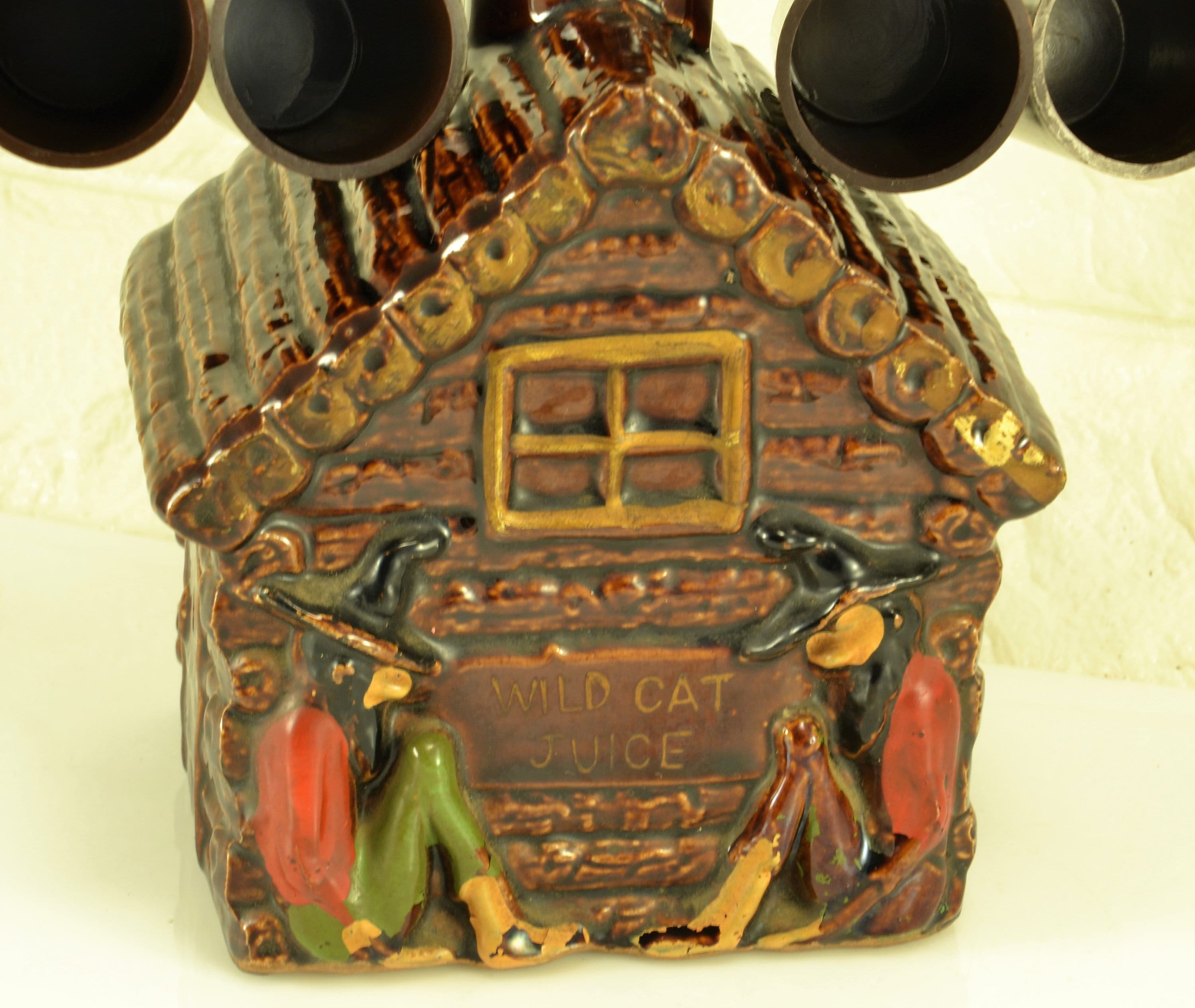 Barware Kitchen & Dining Whiskey Decanter Hillbilly Wild Cat Juice ...