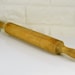 Rolling Pin Solid Wood Maple Carved One Piece Baking Tool - Etsy