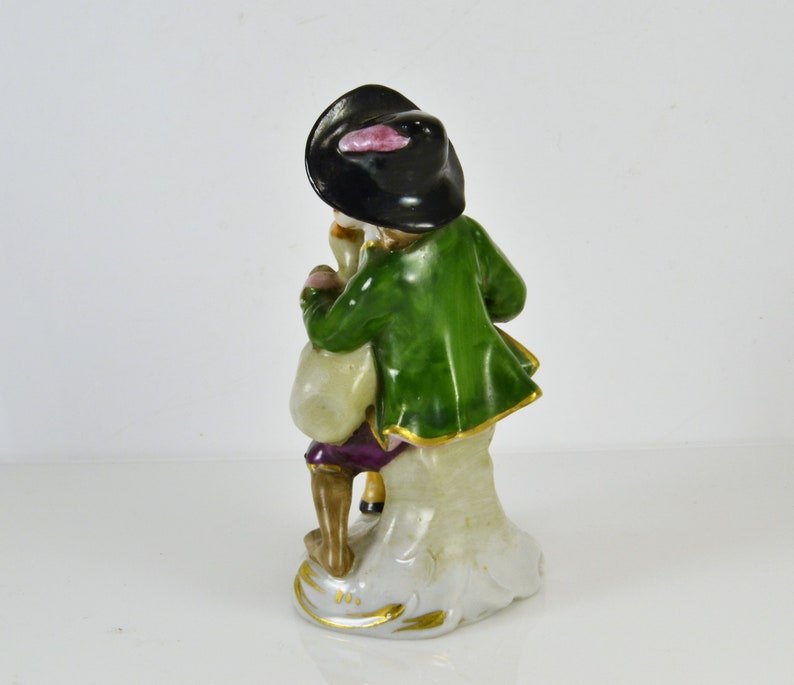 Sitzendorf Figurine Monkey Band Bagpipe Player Germany - Etsy