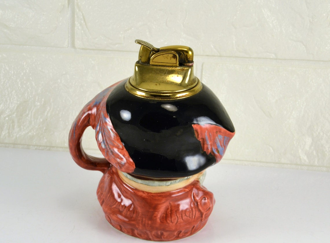 Toby Jug Table Lighter Royal Doulton FALSTAFF Vintage 1940s England ...