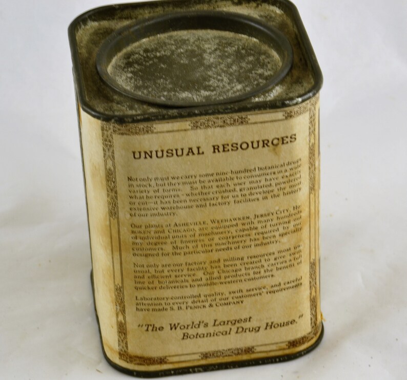 Penick's Botanical Drug Tin Black Mustard Seed Large - Etsy