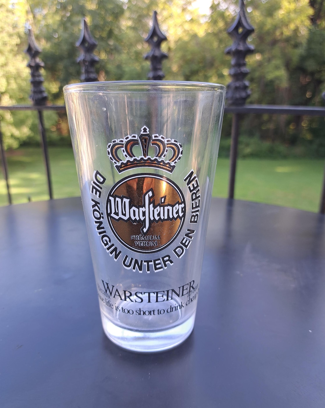 Warsteiner German Beer Glass Pint Vintage Barware Octoberfest - Etsy