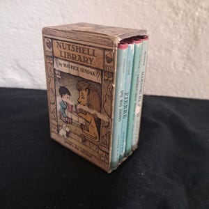 Maurice Sendak Book Set Nutshell Library Original Edition 1962 Tiny ...