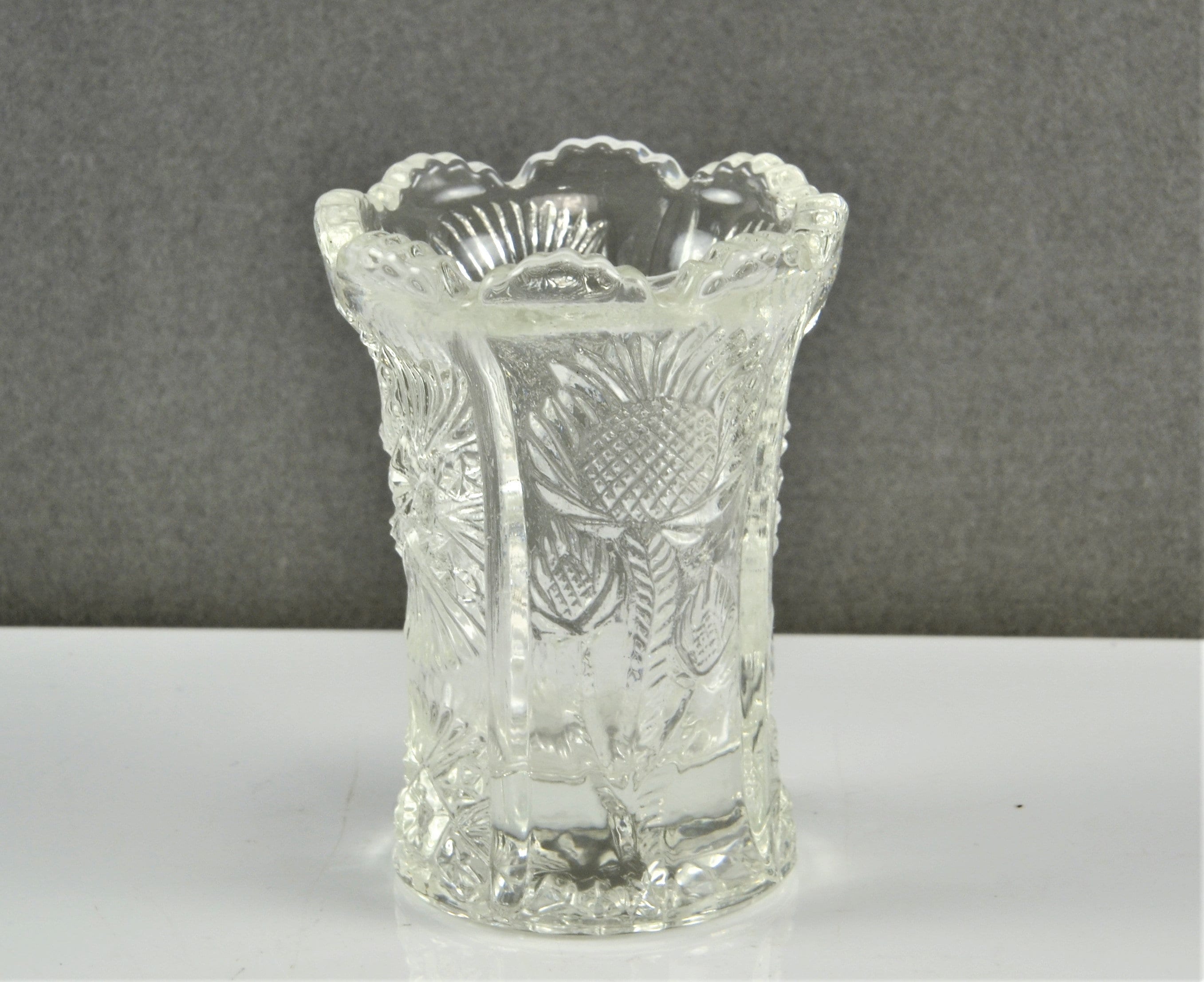 Depression Glass Thistle Pattern