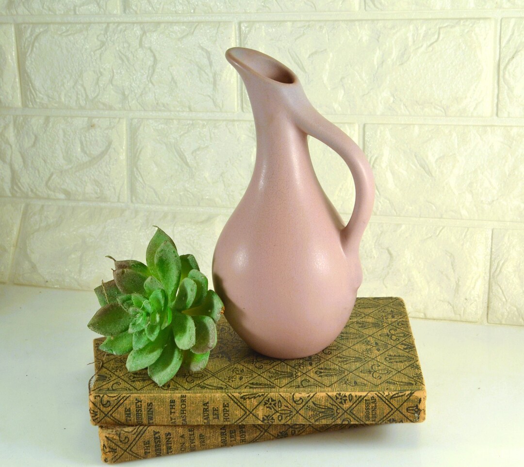 Van Briggle Vase Ewer Pink Lavender Blue Ombre Hue 7 Inches Tall Art ...