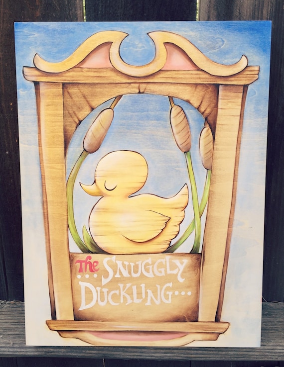 The Snuggly Duckling Printable Sign
