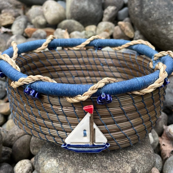 Nautical Basket - Etsy