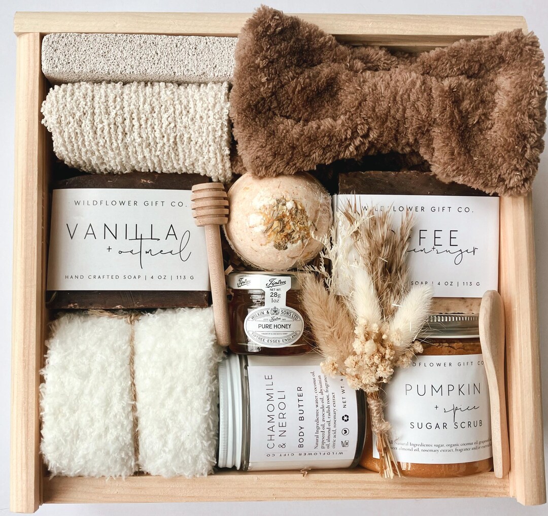 Fall Spa Gift Box | Relaxation Spa Gift | Spa Gift for Her | Spa Day ...