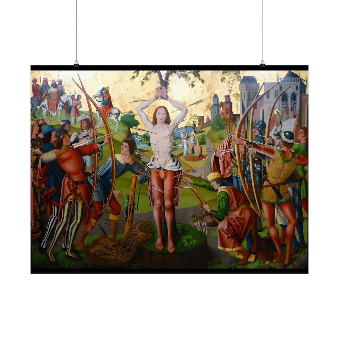 The Martyrdom of St. Sebastian: Medieval Archers and Divine Sacrifice ...