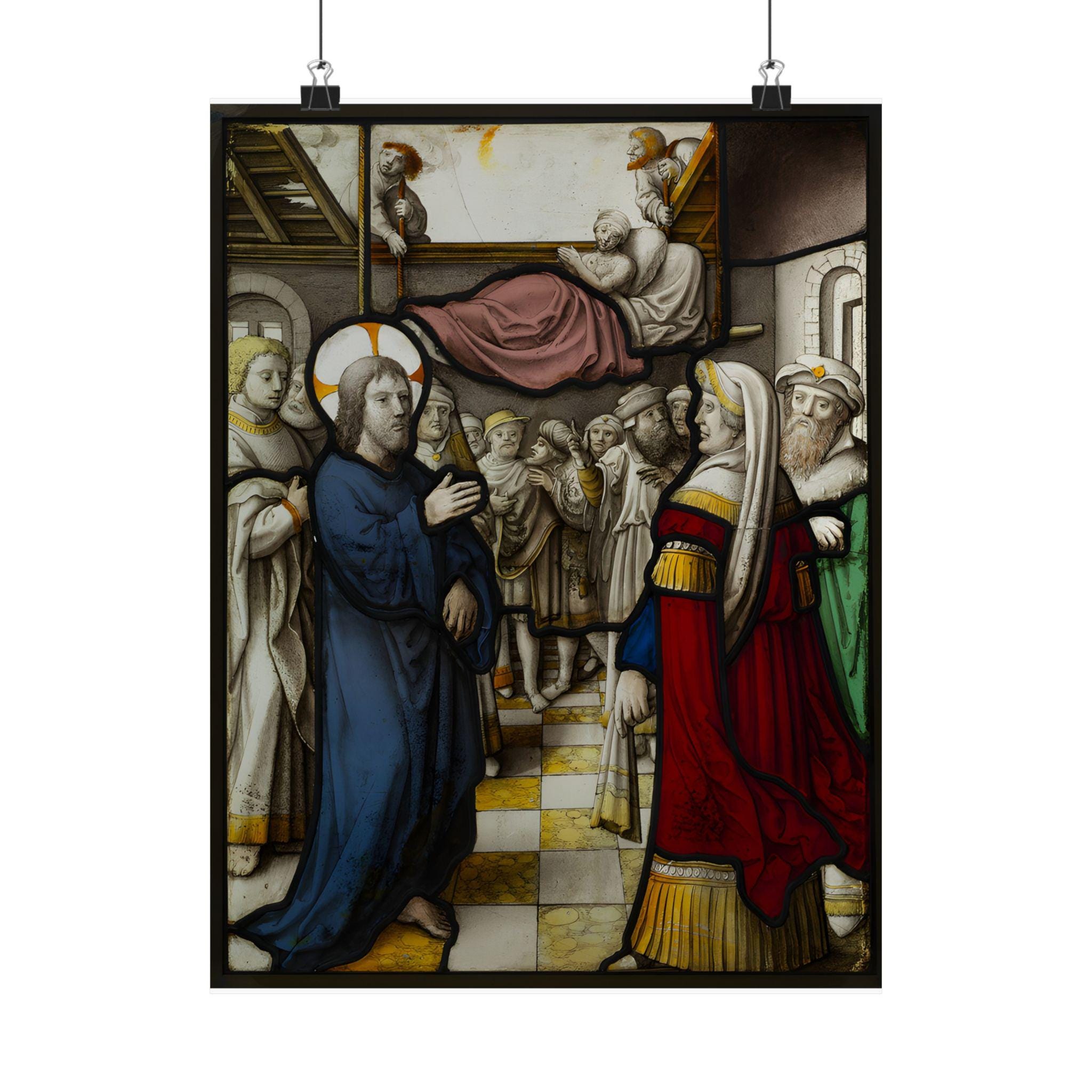 The Healing of the Paralytic at Capernaum - Fine Art Poster - Etsy