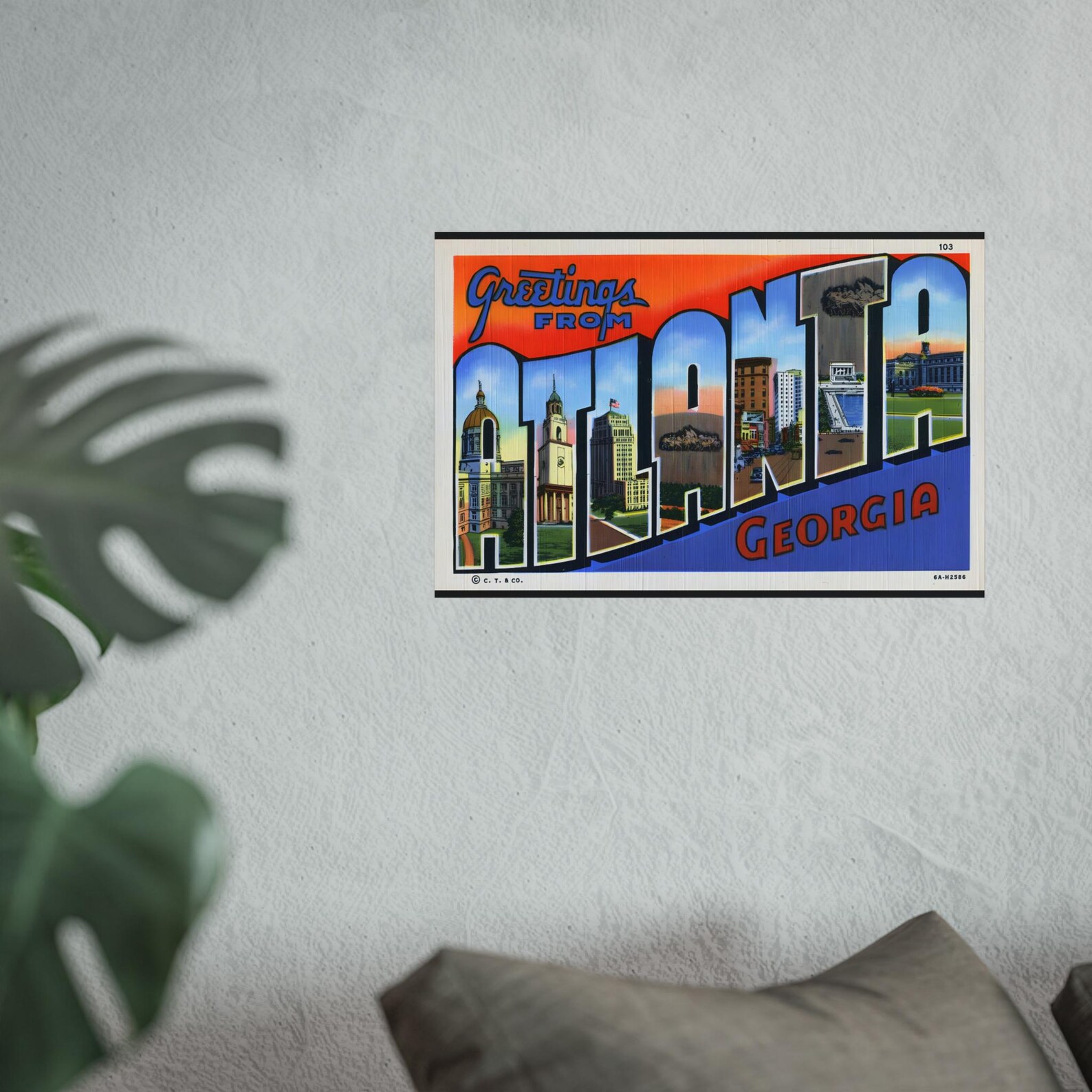 Vintage Atlanta: A Mid-century Postcard Panorama of the Southern ...