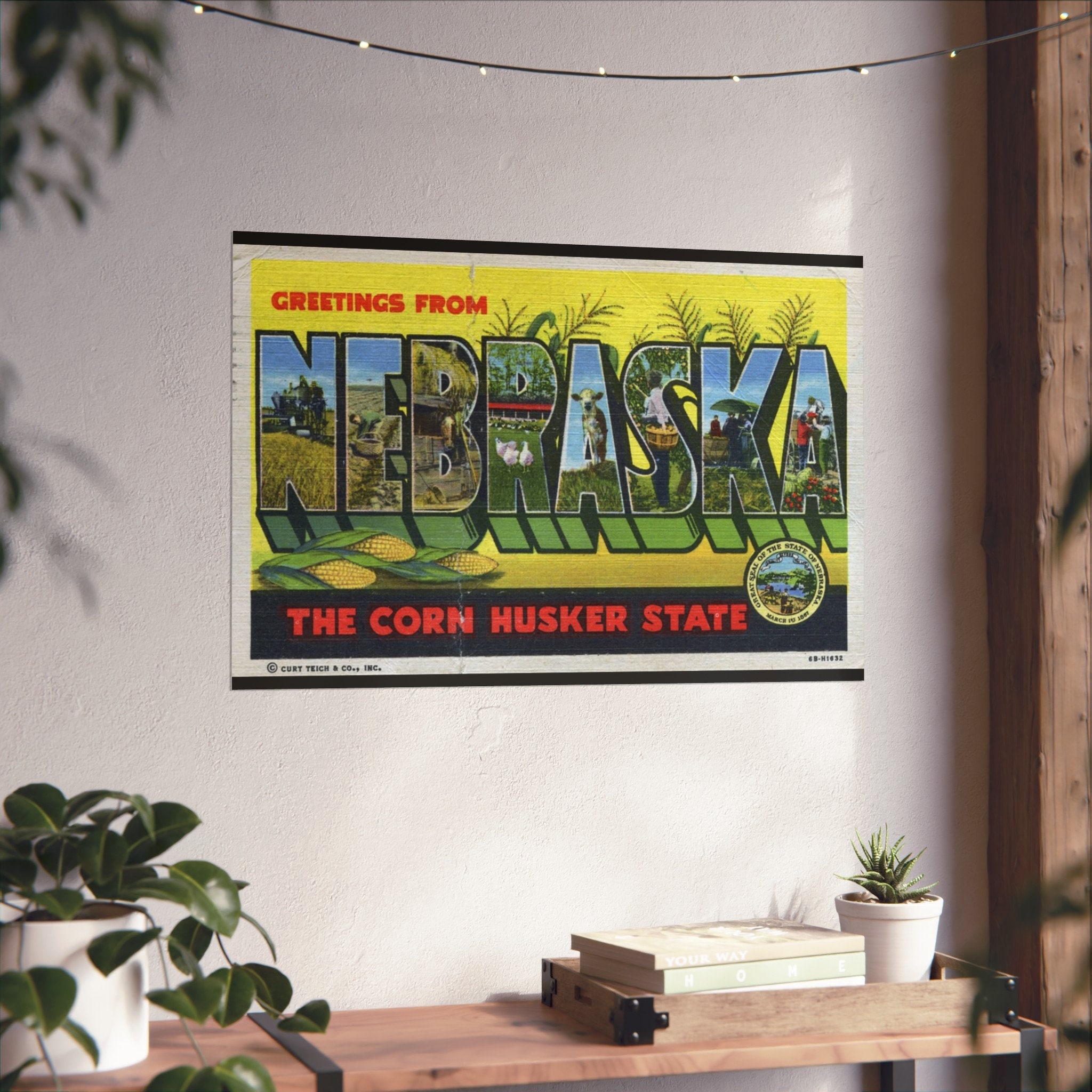 Greetings From Nebraska: A Vintage Ode to the Corn Husker State - Fine ...