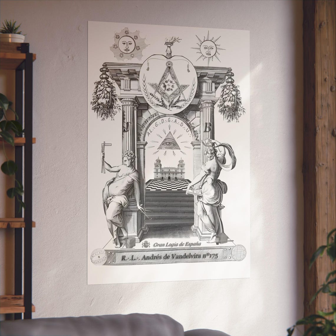 Masonic Gateway: Symbolic Portal to Spanish Freemasonry - Fine Art ...