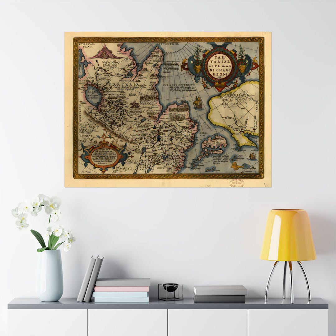 Tartarian Empire: Ancient Map of the Lost Civilization in Central Asia ...