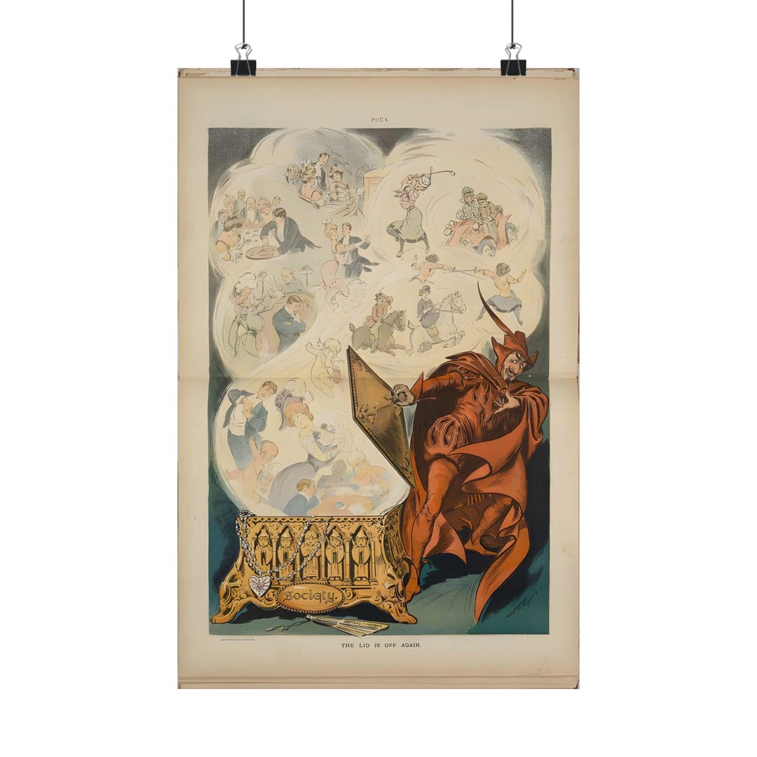 Pandemonium Unveiled: Society's Secrets Exposed by the Devil - Fine Art ...