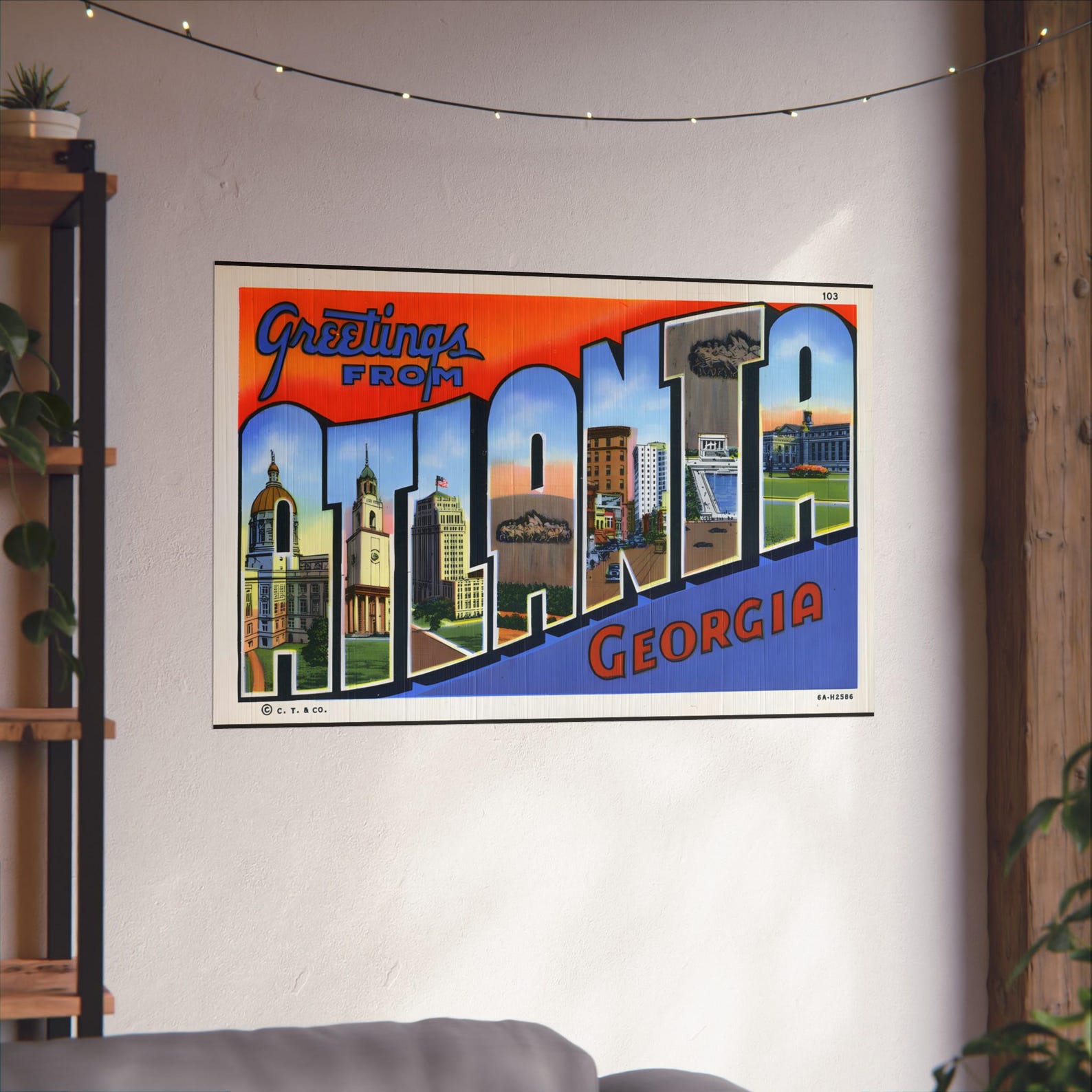 Vintage Atlanta: A Mid-century Postcard Panorama of the Southern ...