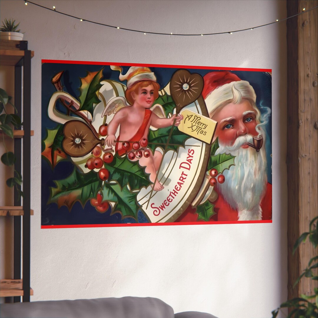 Old Time Christmas Sweethearts: A Nostalgic Holiday Greeting - Fine Art ...
