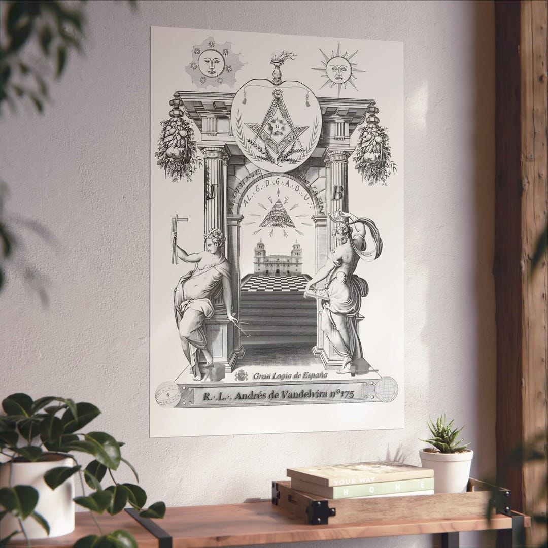 Masonic Gateway: Symbolic Portal to Spanish Freemasonry - Fine Art ...
