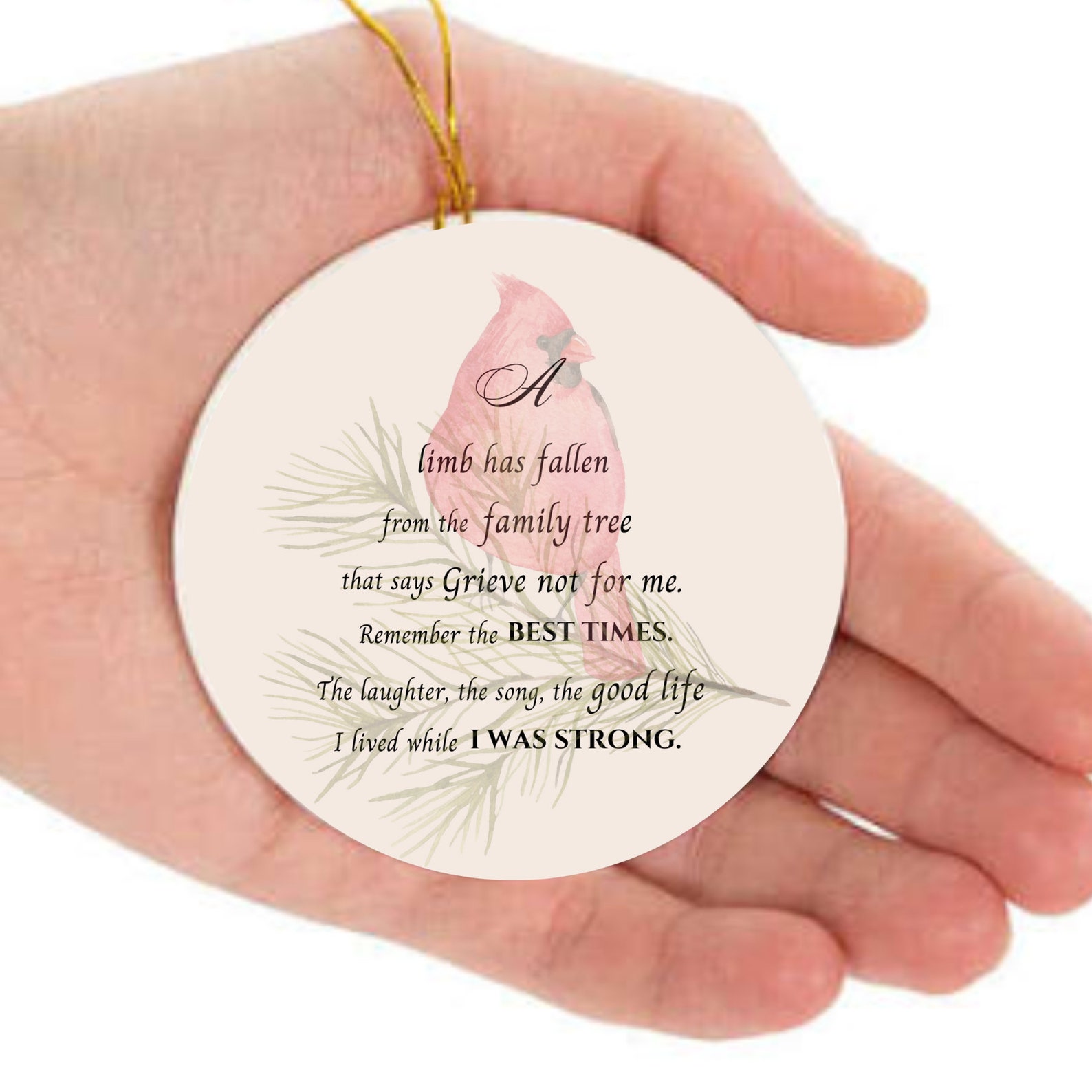 A Limb Has Fallen PNG Cardinal PNG Grieve Not for Me I Was Strong PNG ...