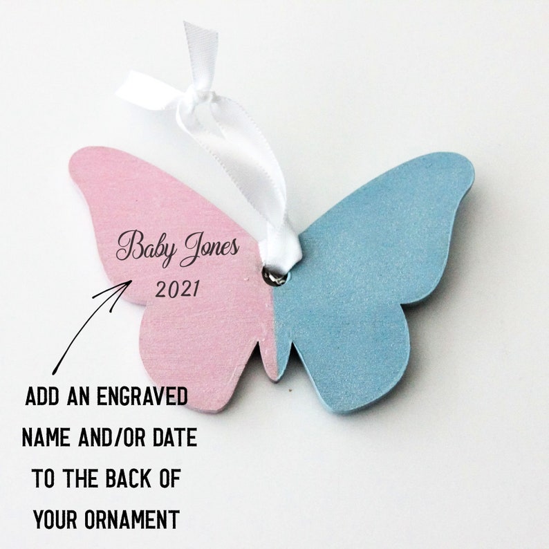 Infant Loss Butterfly Memorial Ornament | Miscarriage Gift | Loss of ...