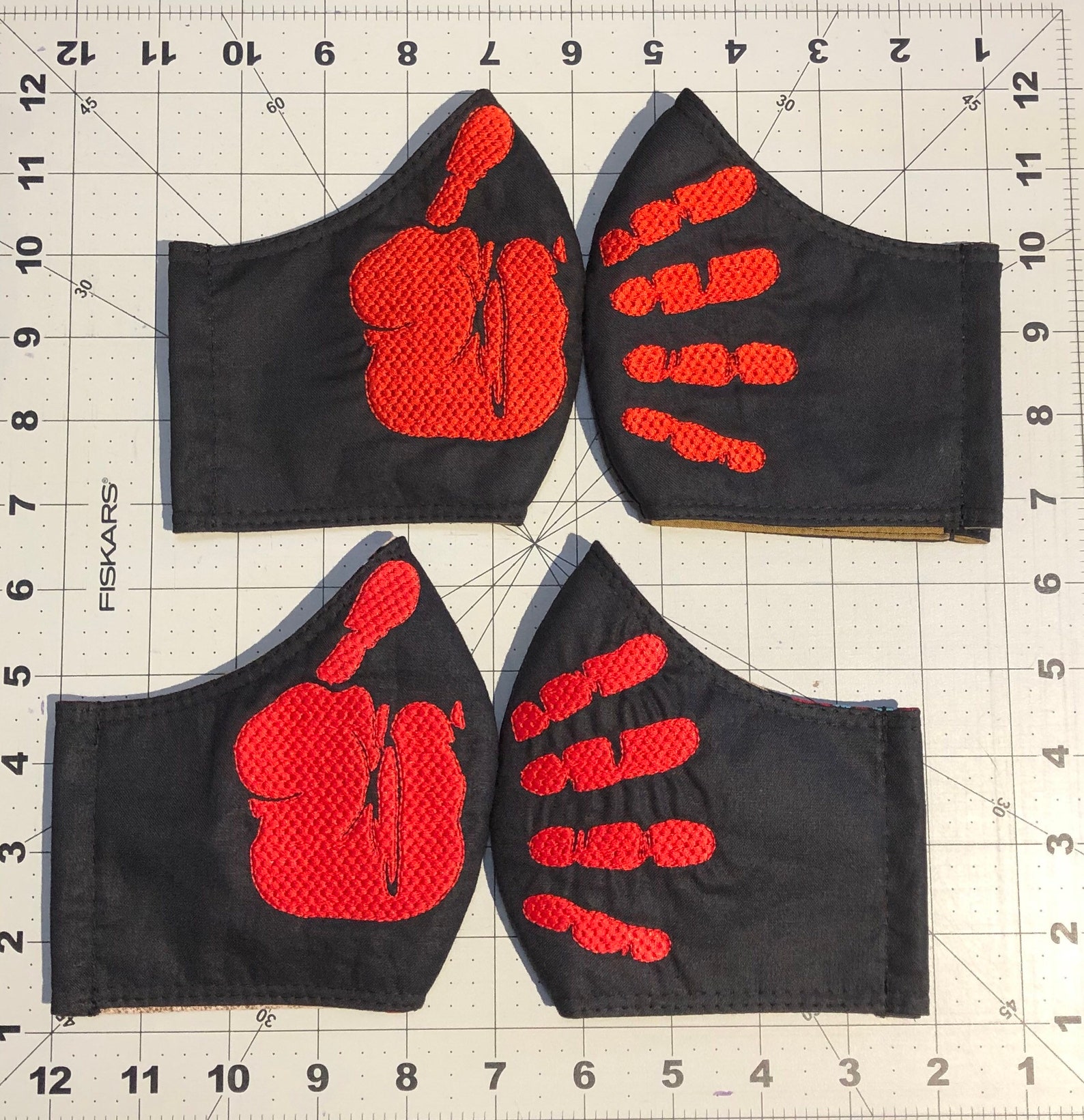 5x7 Hoop Red Hand MMIW Embroidery Design Missing Murdered Indigenous ...