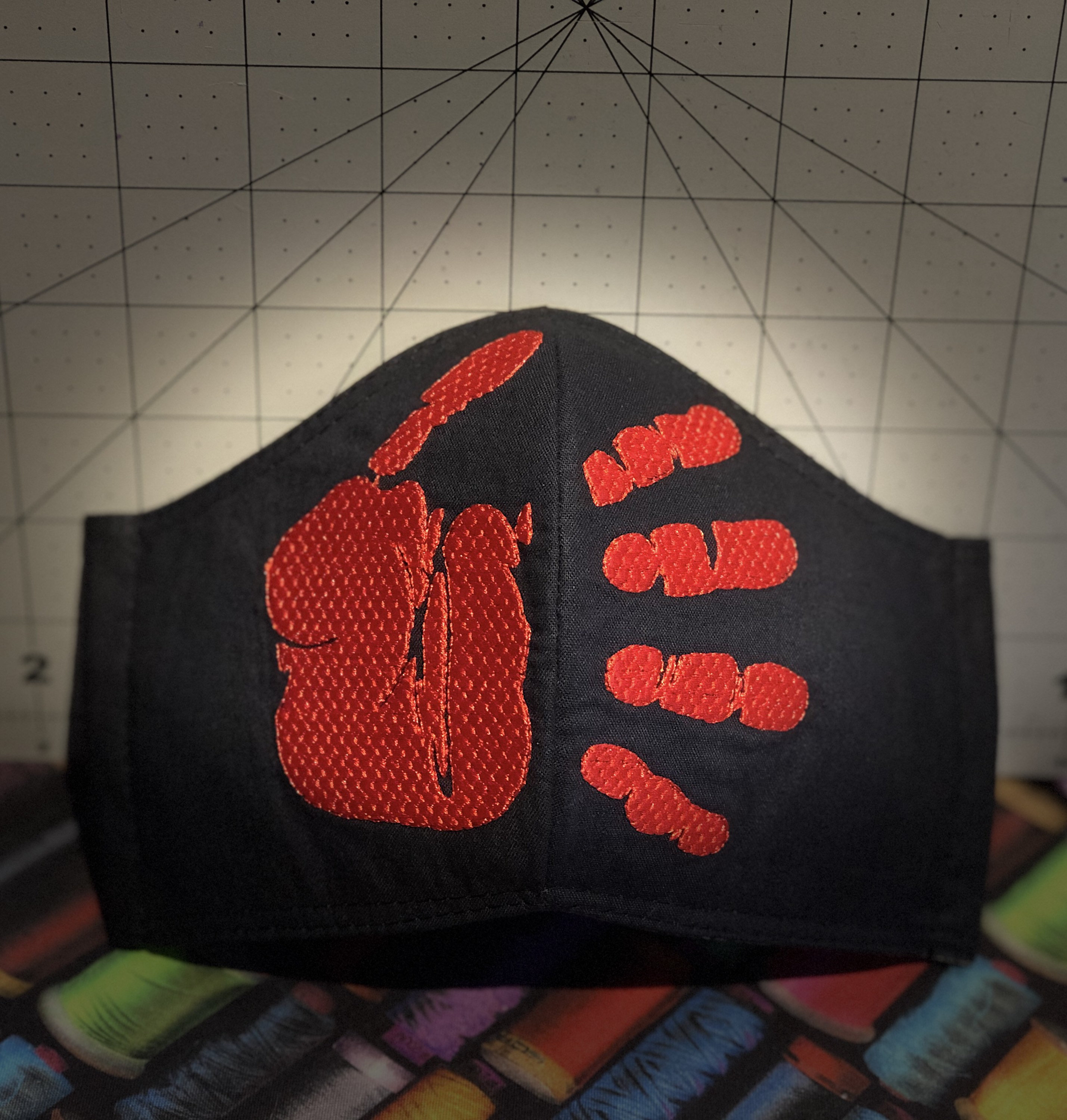 5x7 Hoop Red Hand MMIW Embroidery Design Missing Murdered Indigenous ...