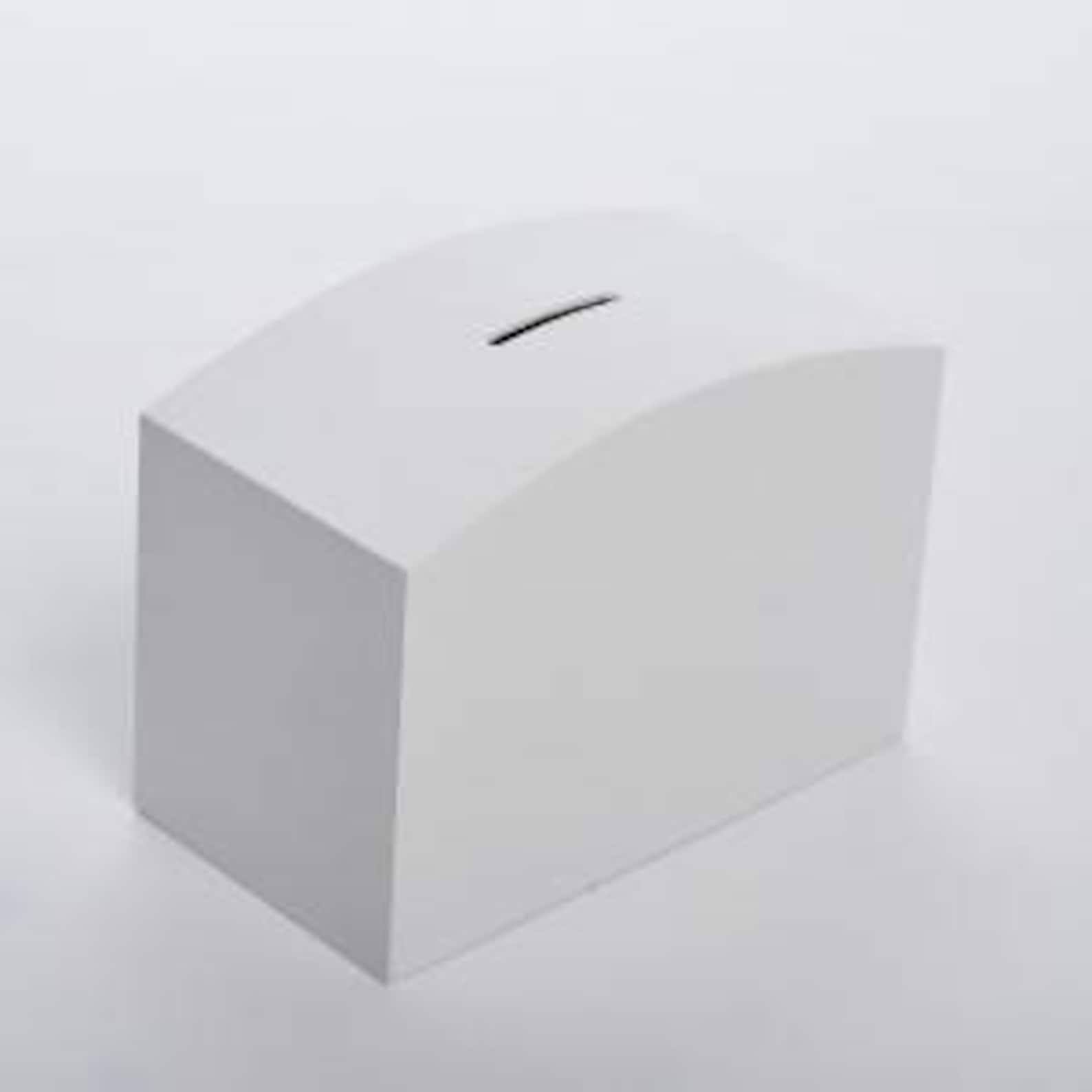 White Painted Plain Rectangular Pocket Money Box - Etsy UK