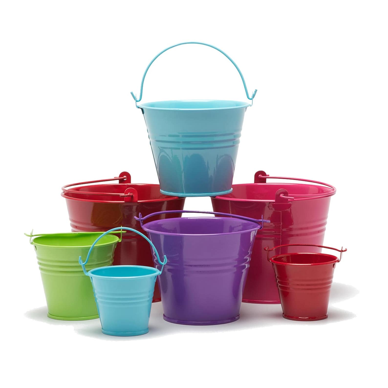 12.5cm HIGH Metal Tin Buckets & Pots - Etsy