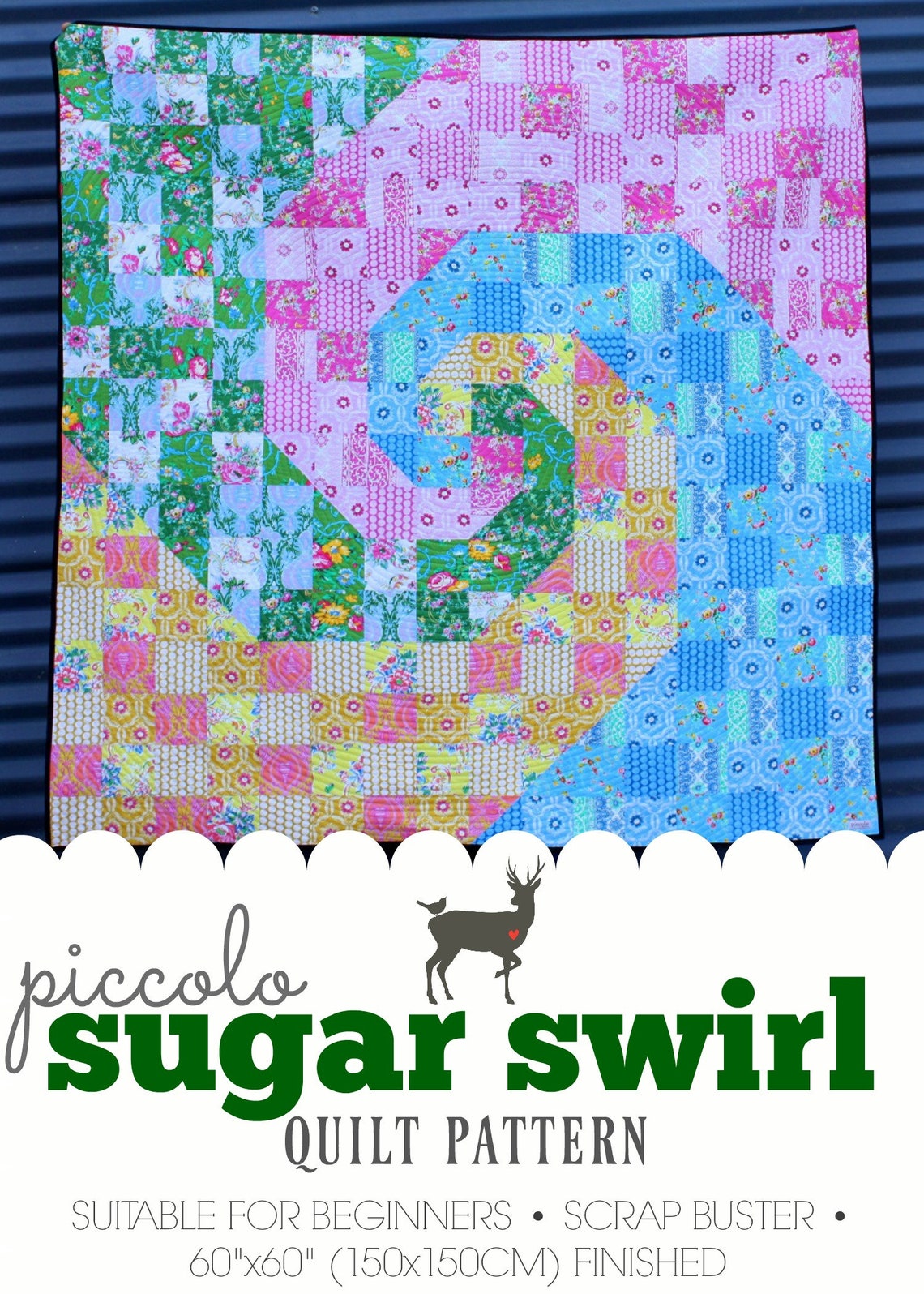Sugar Swirl Quilt Pattern {PDF} - Etsy