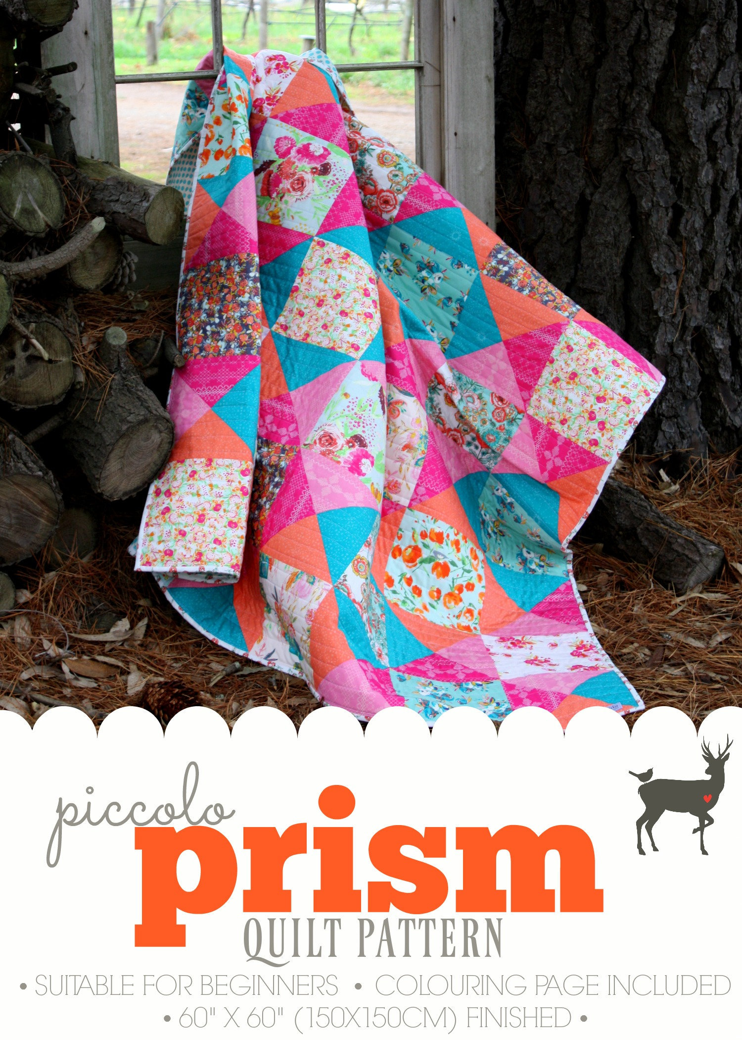 Piccolo Prism Quilt Pattern - Etsy
