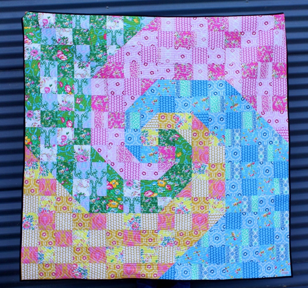 Sugar Swirl Quilt Pattern {PDF} - Etsy