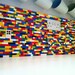 4 Retro Made Using LEGO ® Fridge Magnets Greys Orange - Etsy
