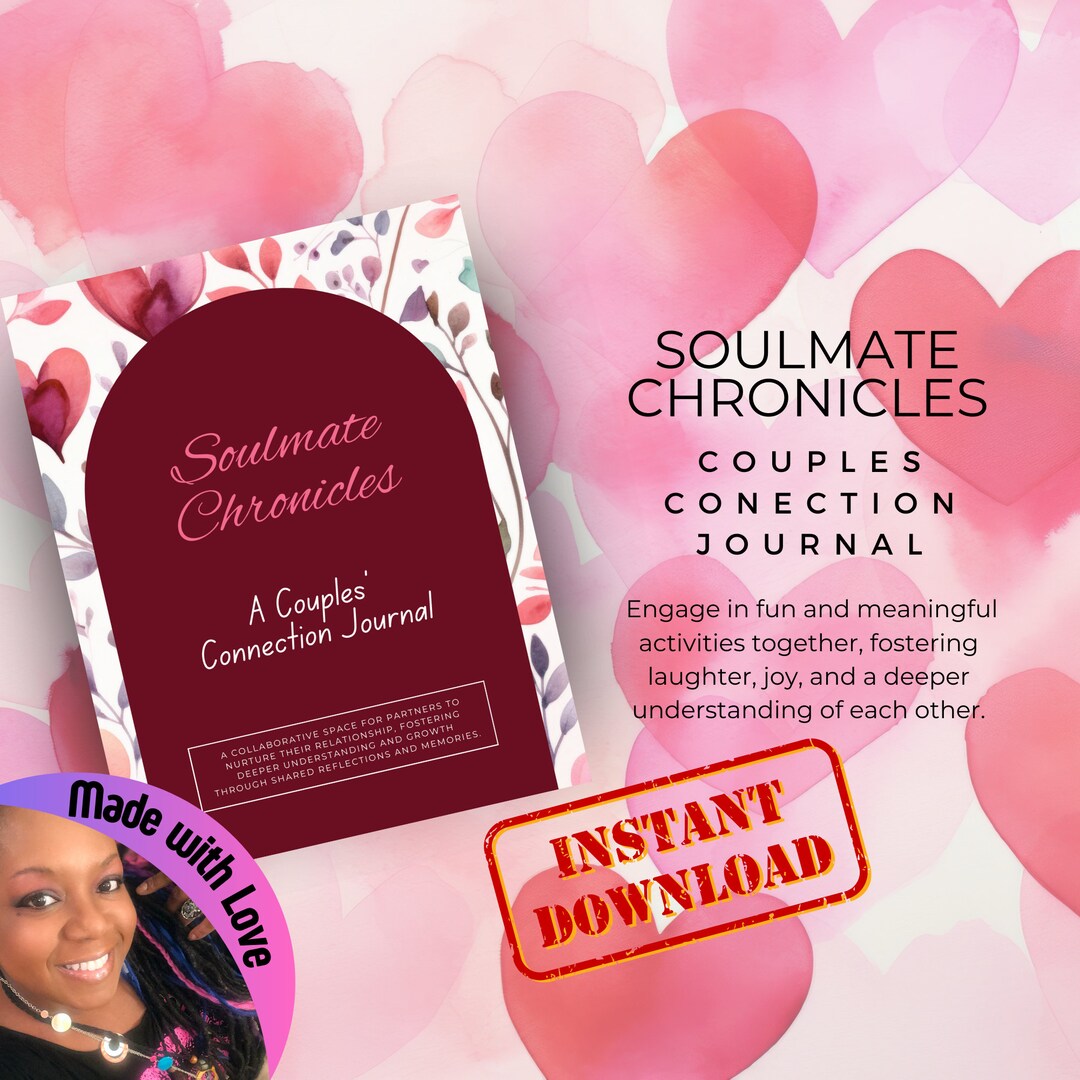 Couples Connection Journal Printable Relationship Bonding Communication ...