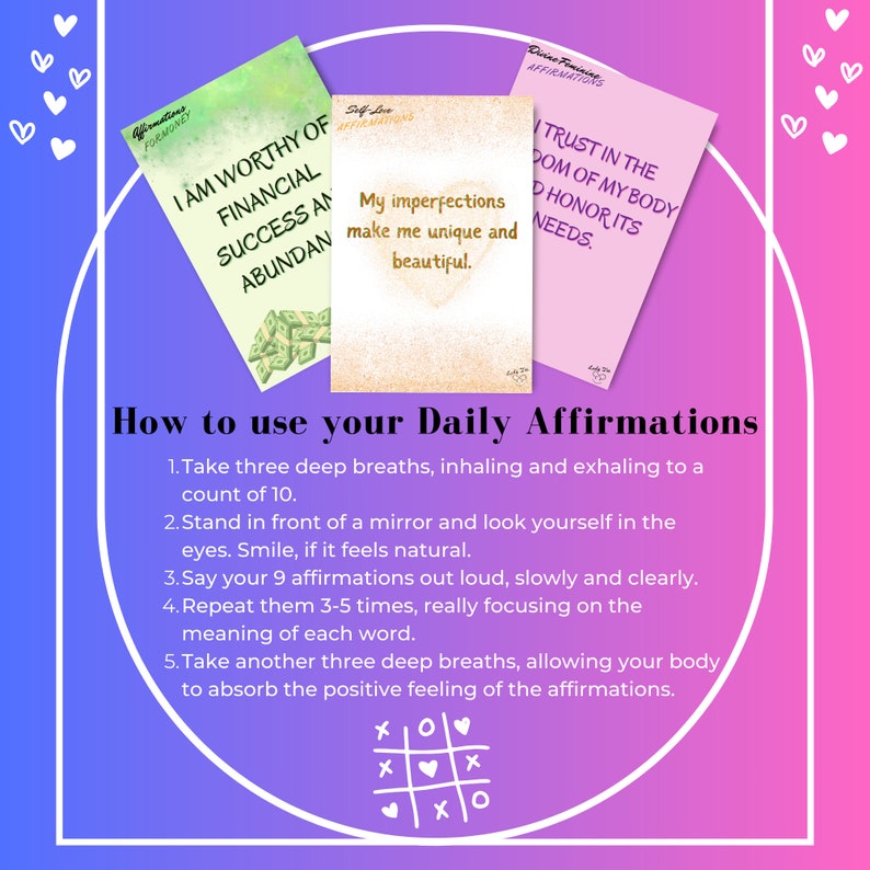 Sweary Word Affirmation Cards, Affirmation Deck, Bold Affirmations ...