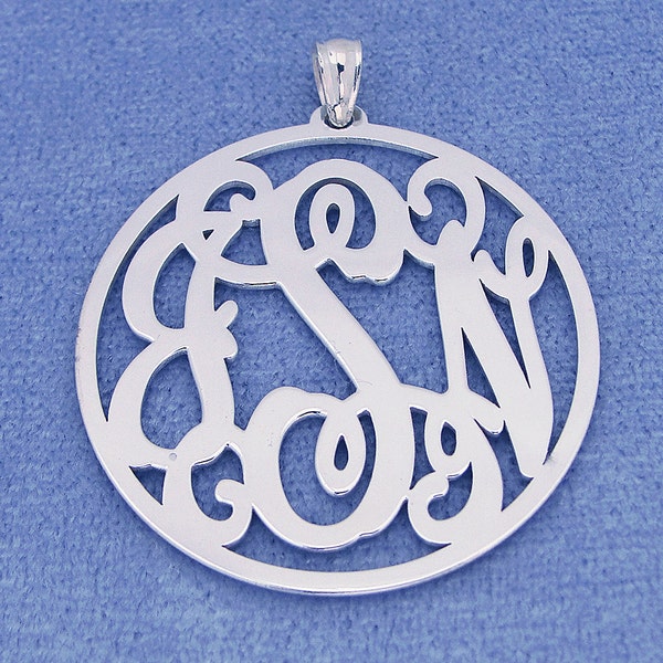1 Inch Monogram - Etsy