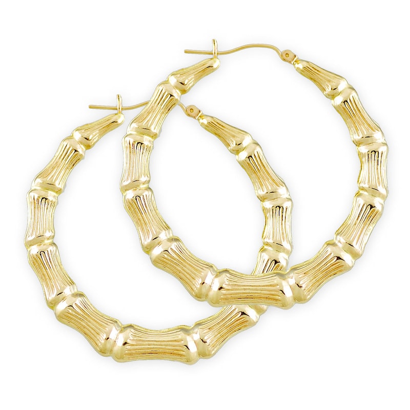 Bamboo Earrings - Etsy